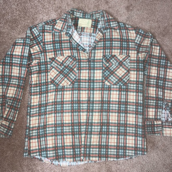 Sears | Shirts | Vintage Sears Field Master Flannel Shirt | Poshmark